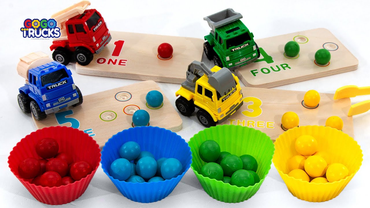 Finger Song - learn numbers with color ball - Nursery Rhymes & Kids ...