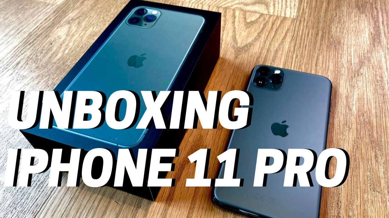 iPhone 11 Pro Max, UNBOXING 💥 - YouTube