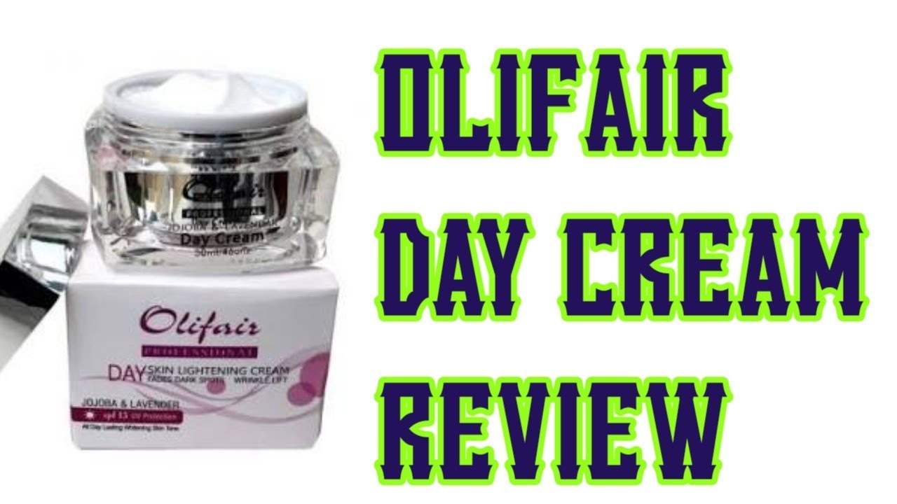 olifair Day Cream Review - YouTube
