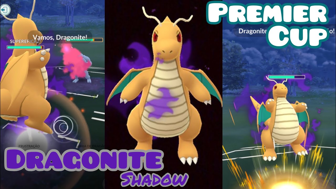 E a hora de ele! DRAGONITE SHADOW tem um poder destruidor nesta PREMIER ...