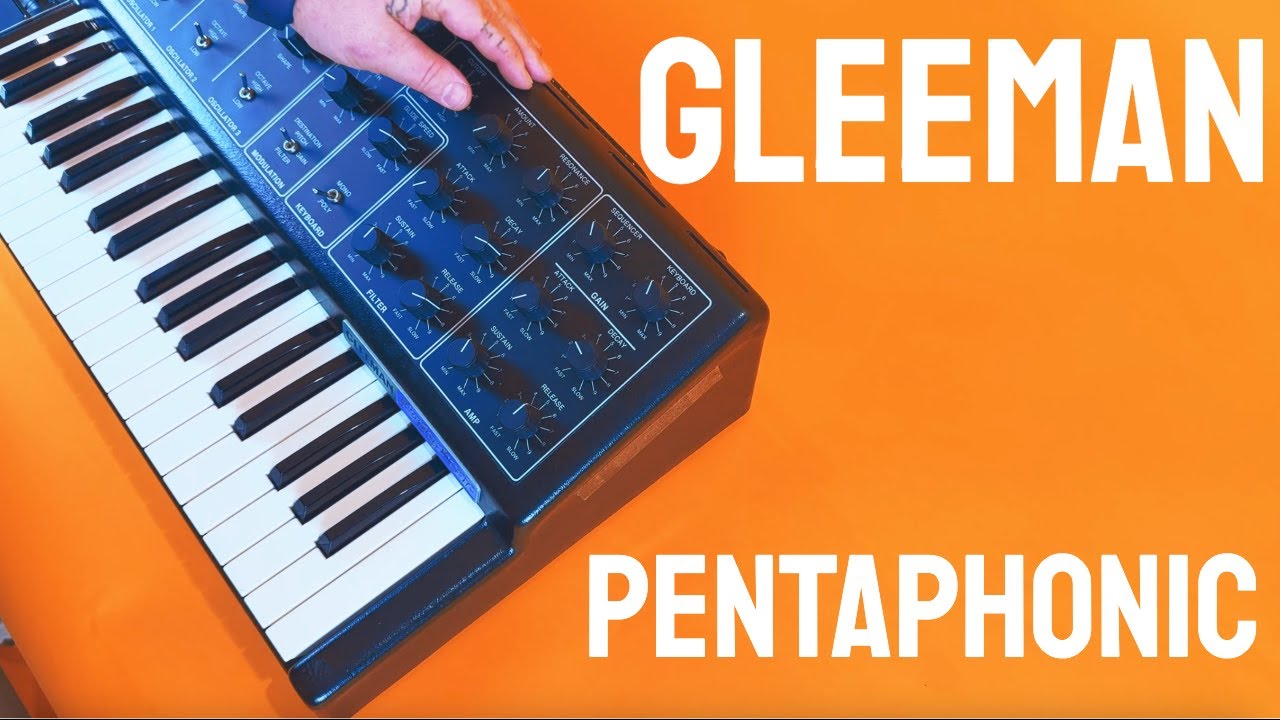 Gleeman Pentaphonic Polyphonic Synthesizer (1982) - YouTube