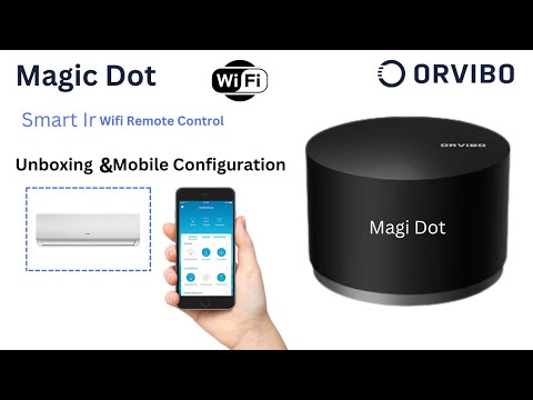 Orvibo Magic Dot Unboxing & Mobile Configuration Universal Smart Remote ...