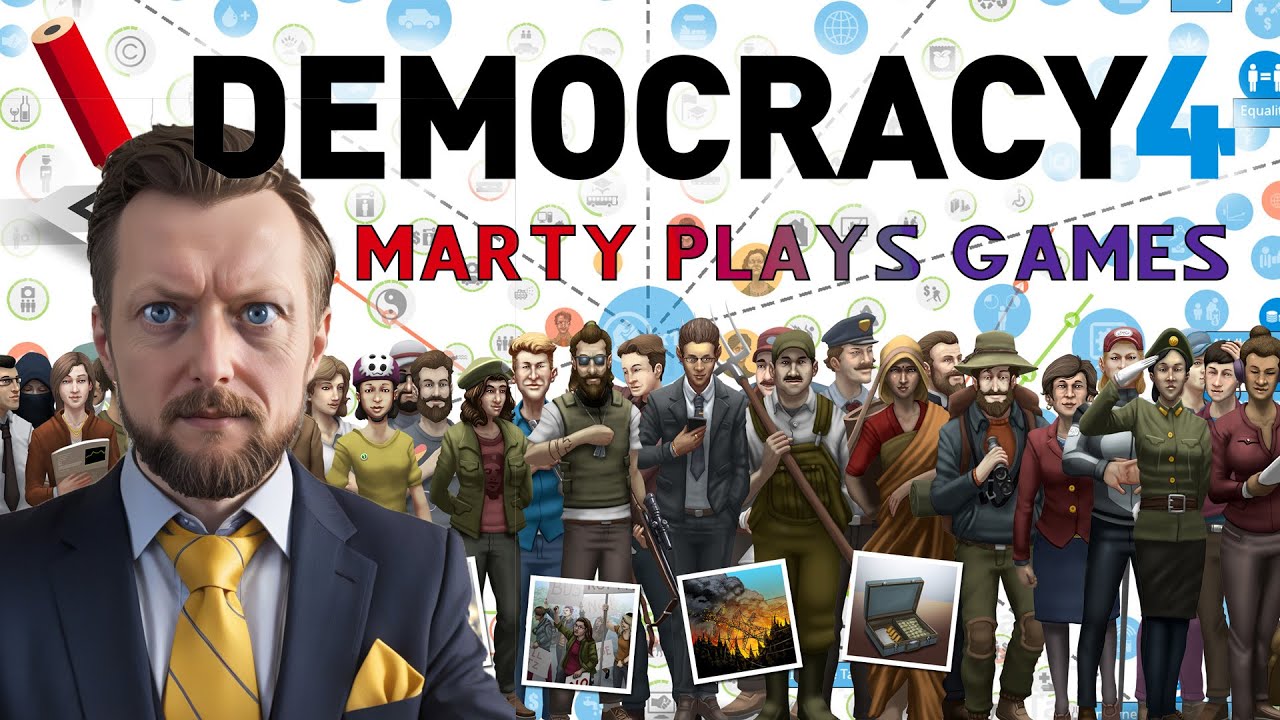 A first look at Democracy 4 on the PC - YouTube