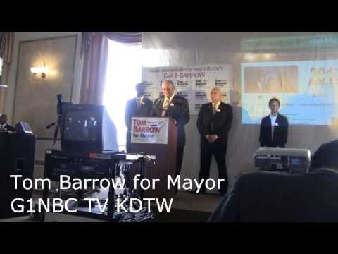 Tom Barrow for Mayor Detroit G1NBC TV KDTW - YouTube