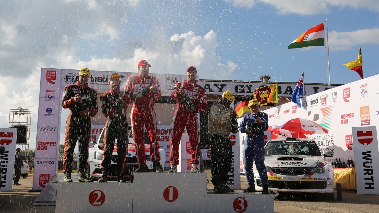 APRC16 - Würth at India Rally - YouTube