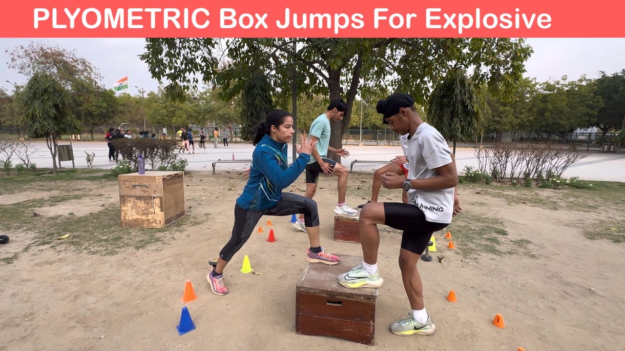 PLYOMETRIC Box Jumps For Explosive POWER & FORCE Development - YouTube