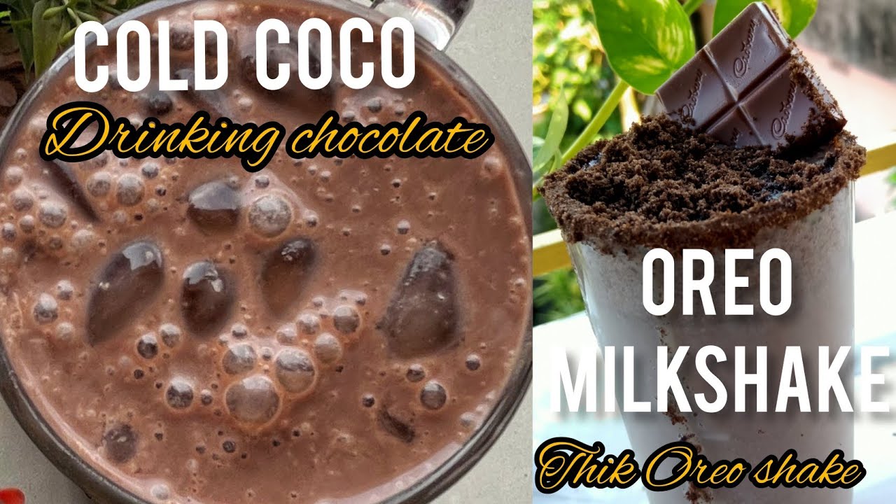 Oreo Milkshake & Cold Coco Recipe || Oreo Milkshake || Cold Coco - YouTube