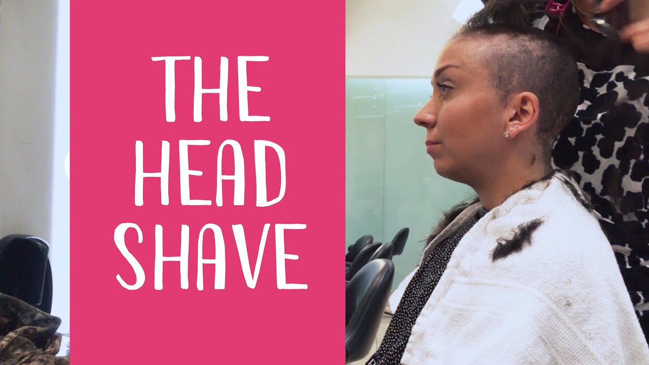 My Cancer Journey - The one with the head shave! - YouTube