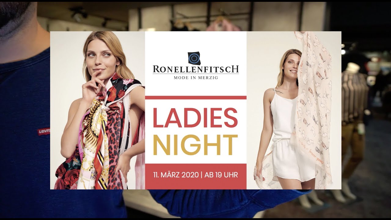 Modehaus Ronellenfitsch - Ankündigung Ladies Night am 11.03.2020 - YouTube
