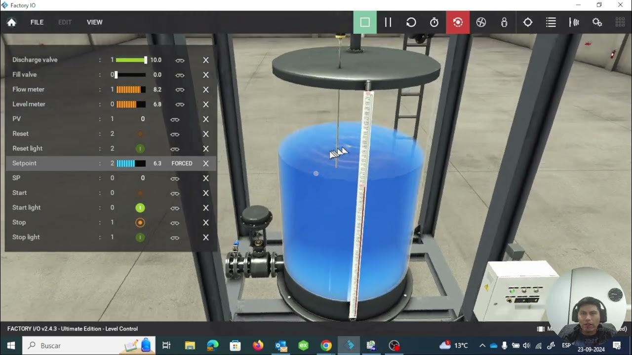 Modbus TCP IP Factory IO y PLC Haiwell - YouTube