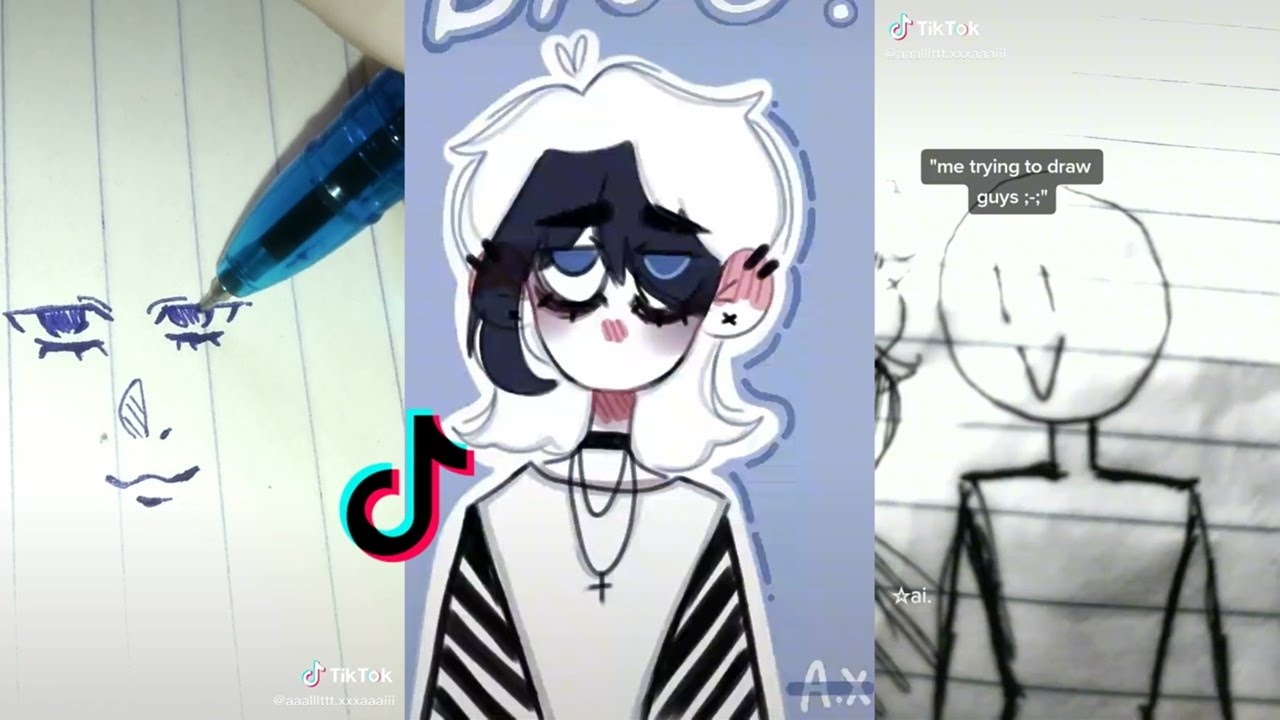 🤍🧷 ALT TIKTOK DRAWING | ALTERNATIVE TIK TOK COMPILATION #47 - YouTube