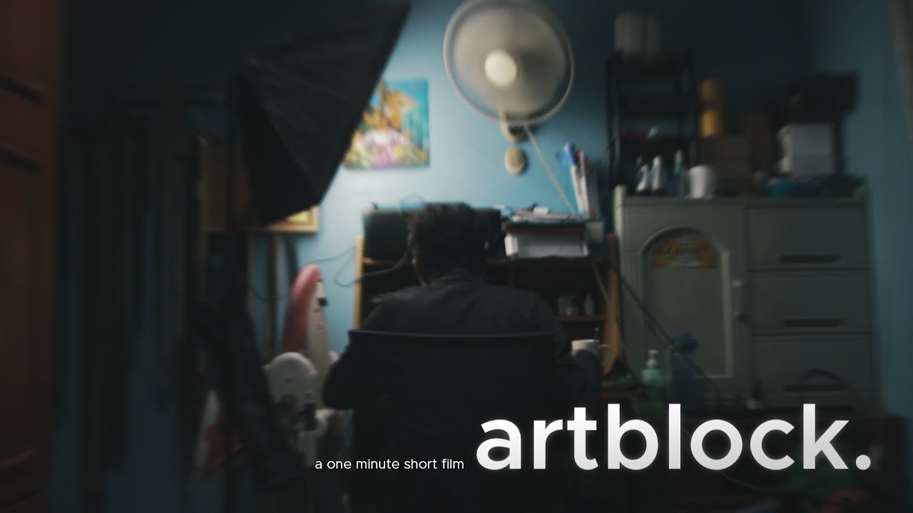 artblock. - a 1 minute short film - YouTube