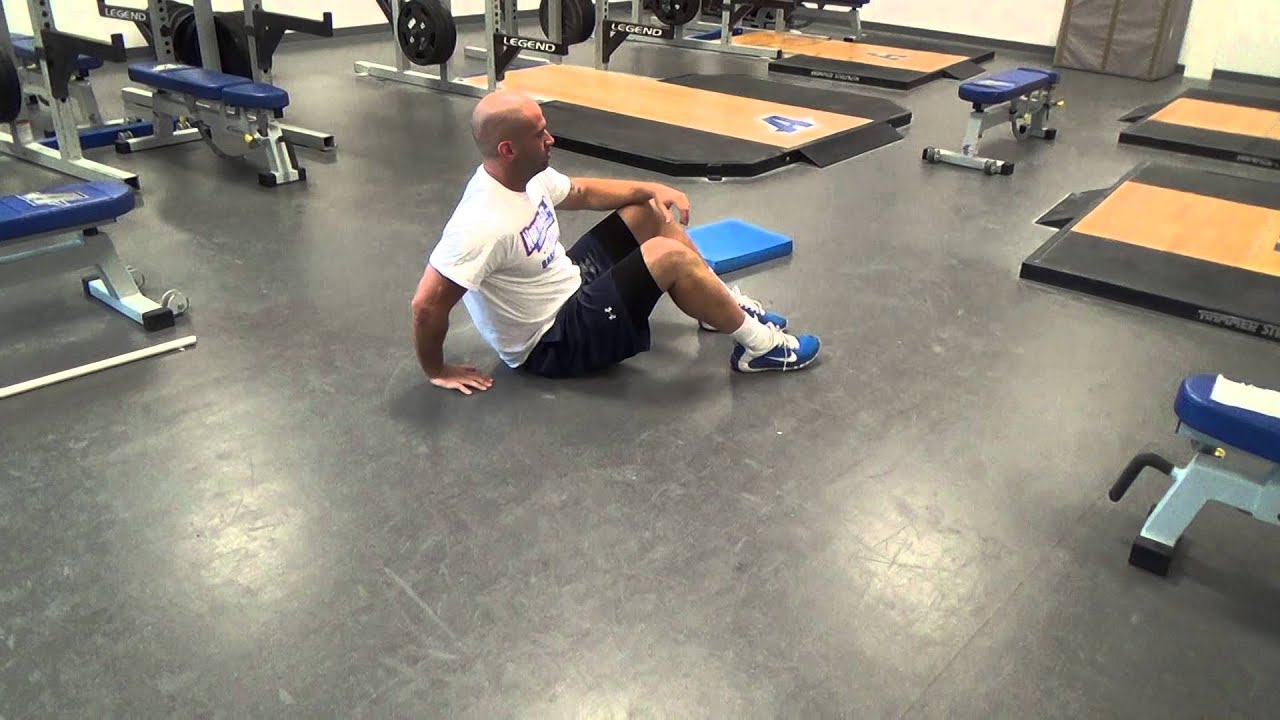 alternating crab hip lift - YouTube
