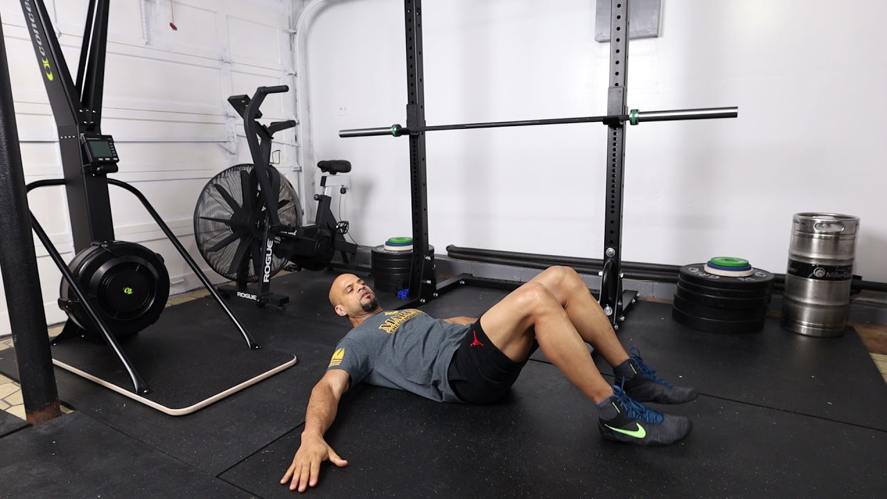 Abs: Leg Lifts to Hip Thrust - YouTube
