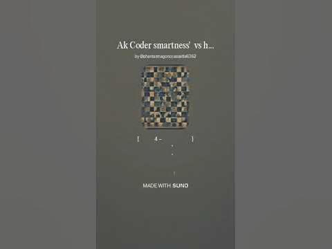 Ak Coder smartness' vs hardness 1 - YouTube
