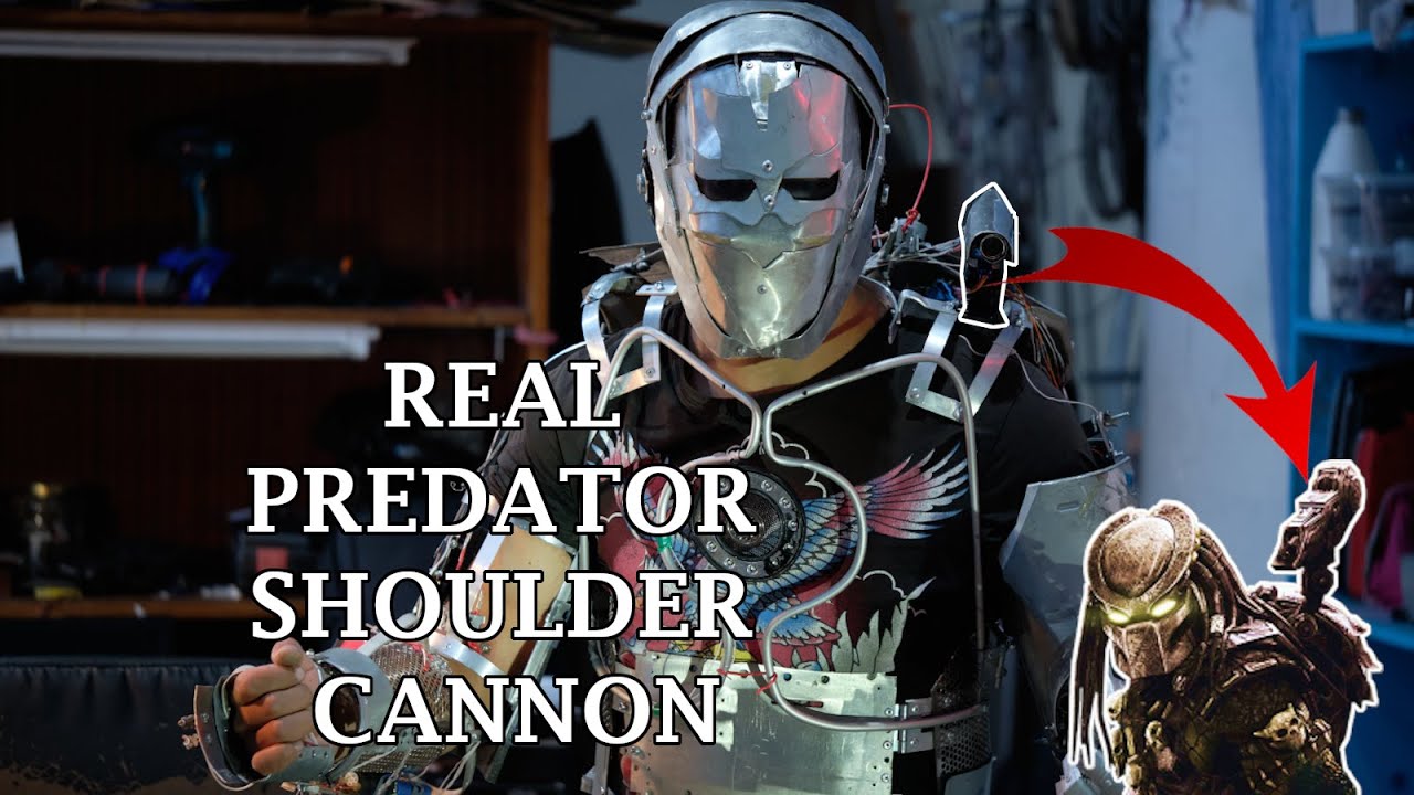 #1 - REAL PREDATOR SHOULDER CANNON - YouTube