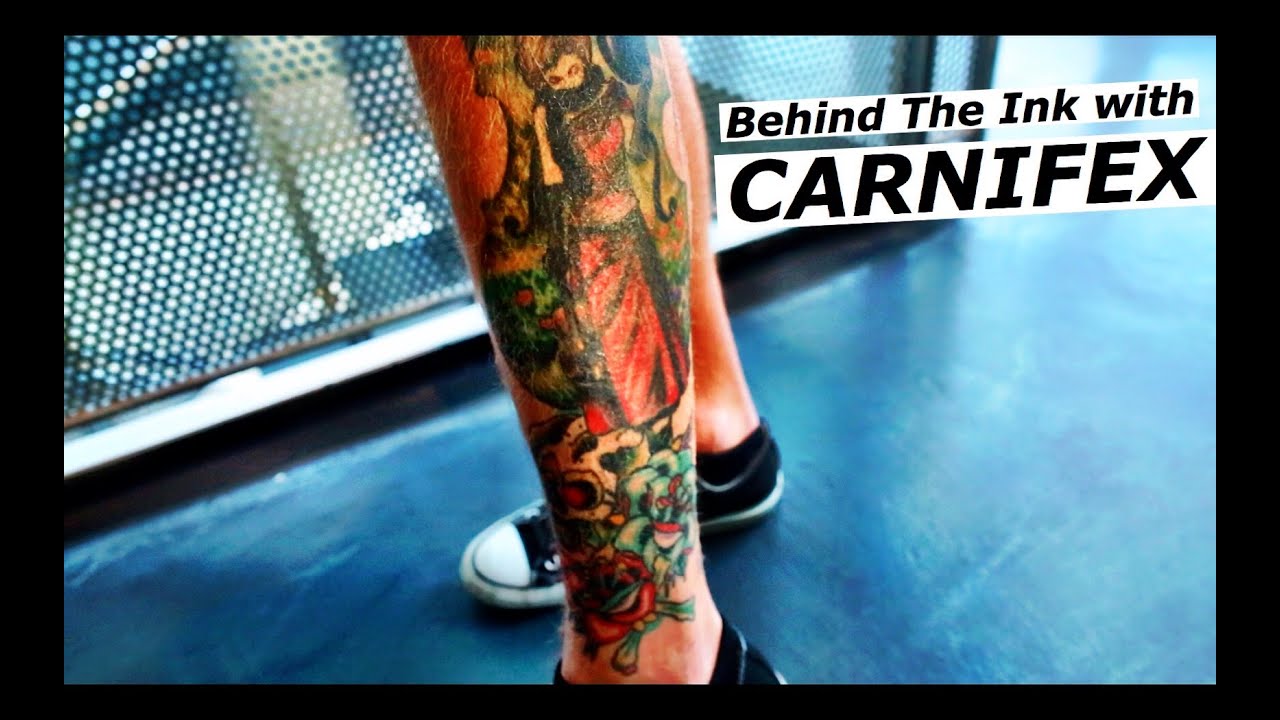 CARNIFEX - Behind The Ink with Jordan Lockrey (tattoo talk) | www ...