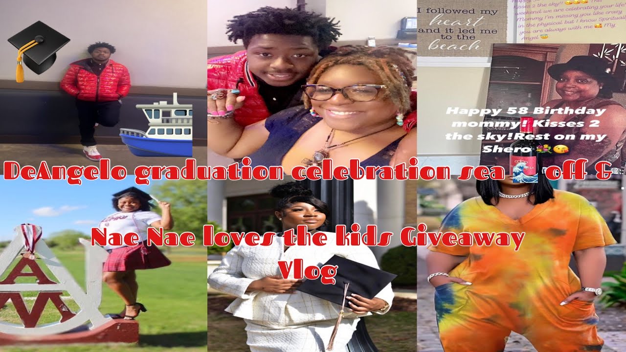 DeAngelo Celebration|Nae Nae Loves the kids cash giveaway|Vlog - YouTube