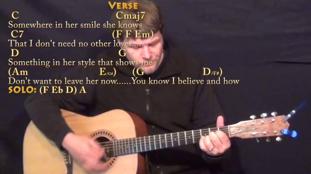 Something (The Beatles) Guitar Cover Lesson with Chords/Lyrics - YouTube