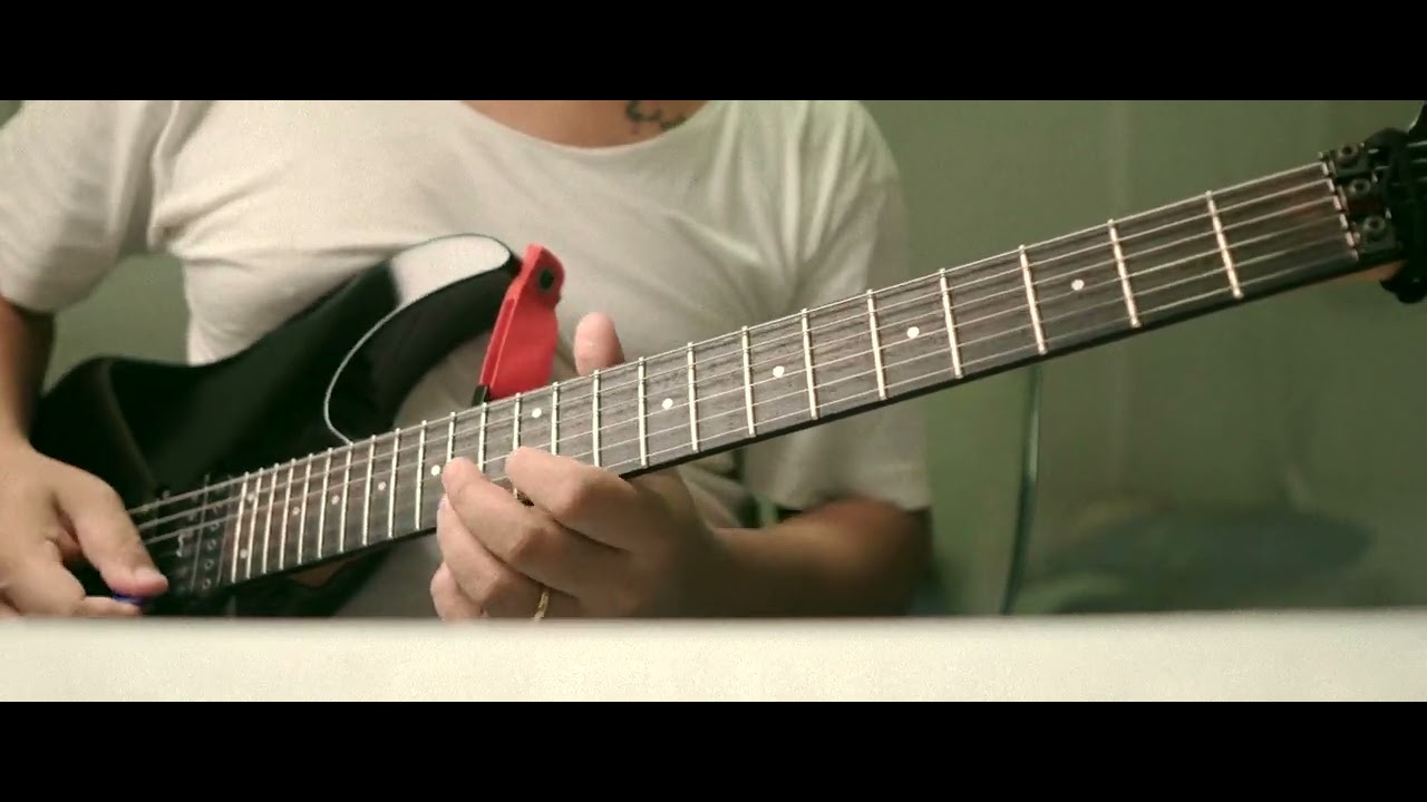 The Strike - Soundtrack guitar solo cover - YouTube