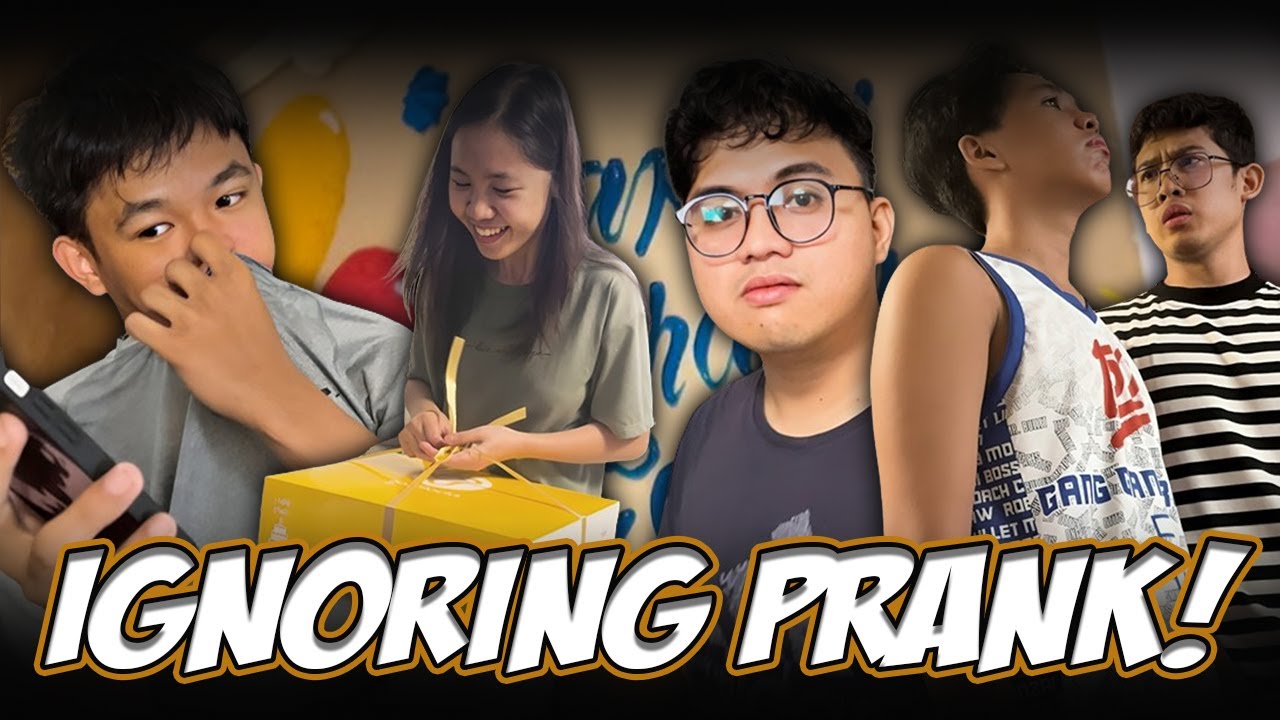 IGNORING PRANK (BDAY CELEB!) - YouTube