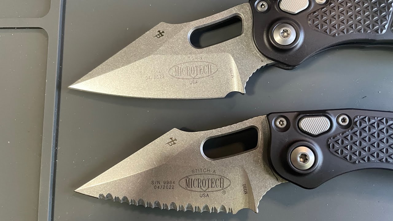 Serrations on knives? Teeth or no teeth. - YouTube