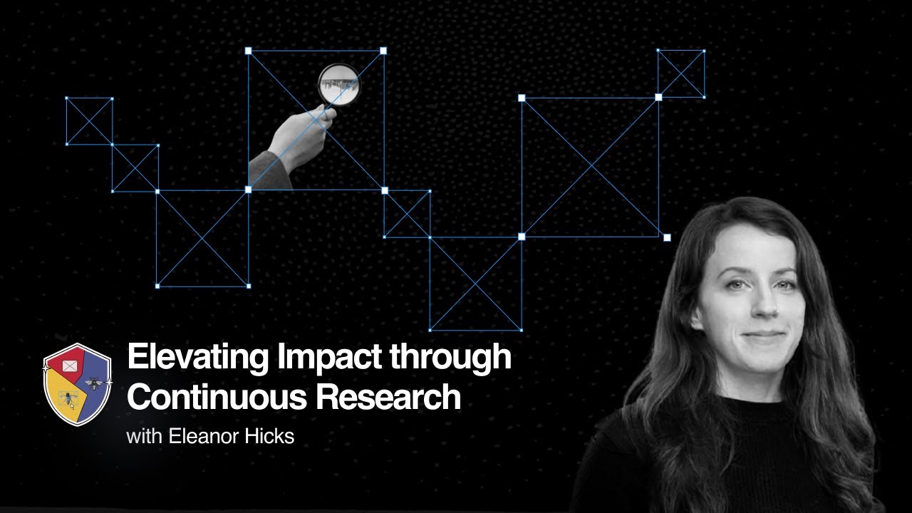 Elevating Impact through Continuous Research with Eleanor Hicks - YouTube