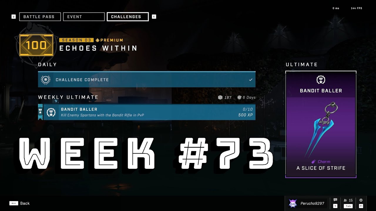 Ultimate Weekly Challenge (Week #73) | Halo Infinite - YouTube