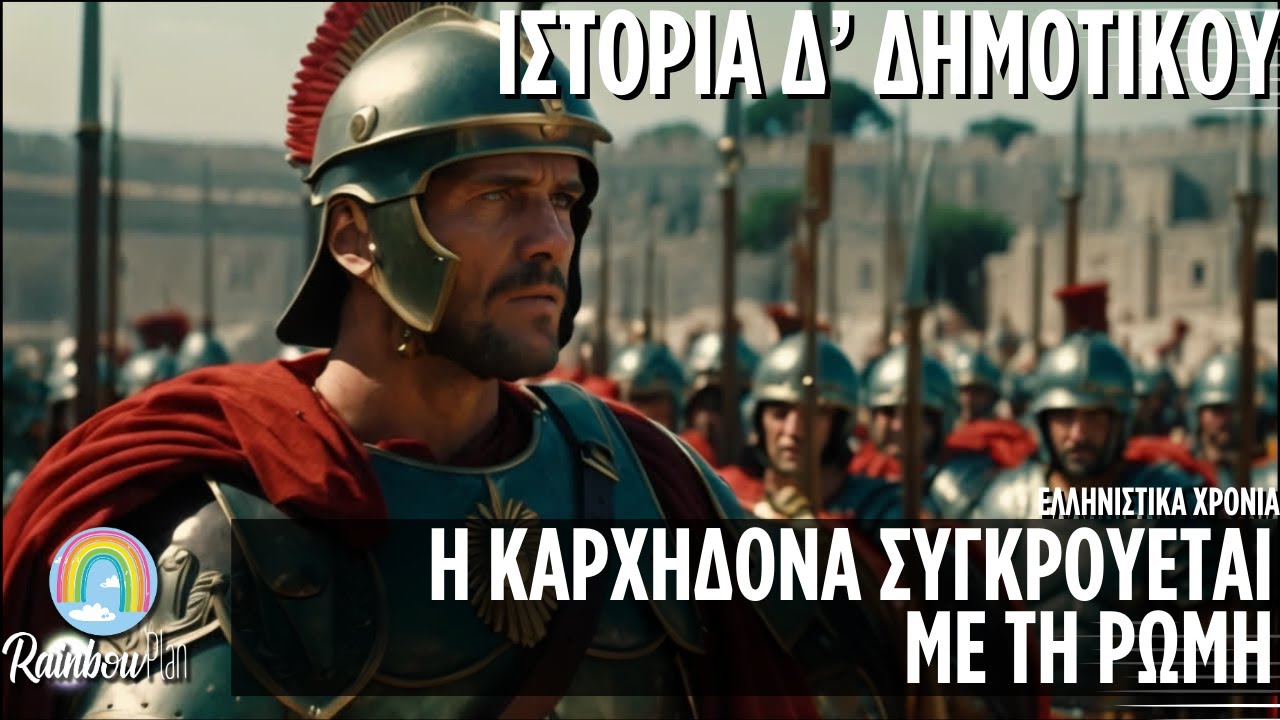 Ιστορία Δ' Δημοτικού - ΕΛΛΗΝΙΣΤΙΚΑ ΧΡΟΝΙΑ- ΡΩΜΗ ΚΑΙ ΕΛΛΑΔΑ, Η Καρχηδόνα ...