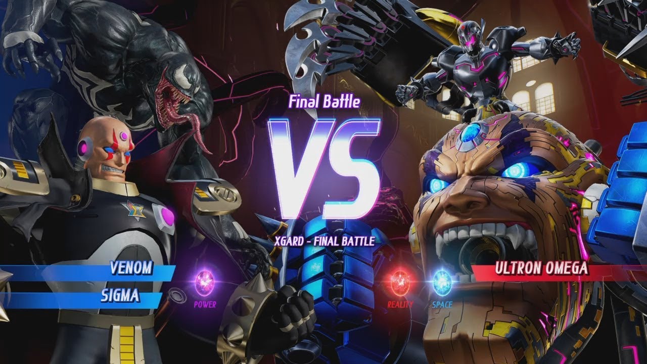 MVCI - ARCADE MODE - VENOM/SIGMA! - YouTube