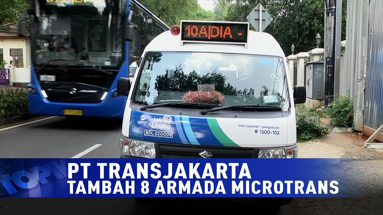 PT TRANSJAKARTA TAMBAH 8 ARMADA MICROTRANS - YouTube