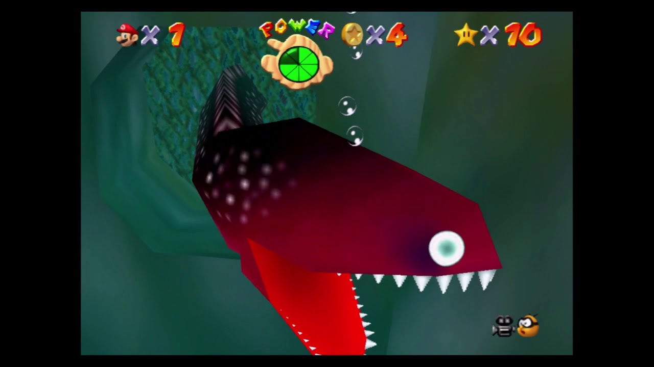 Super Mario 64 HD Boss 4 - Unagi - YouTube