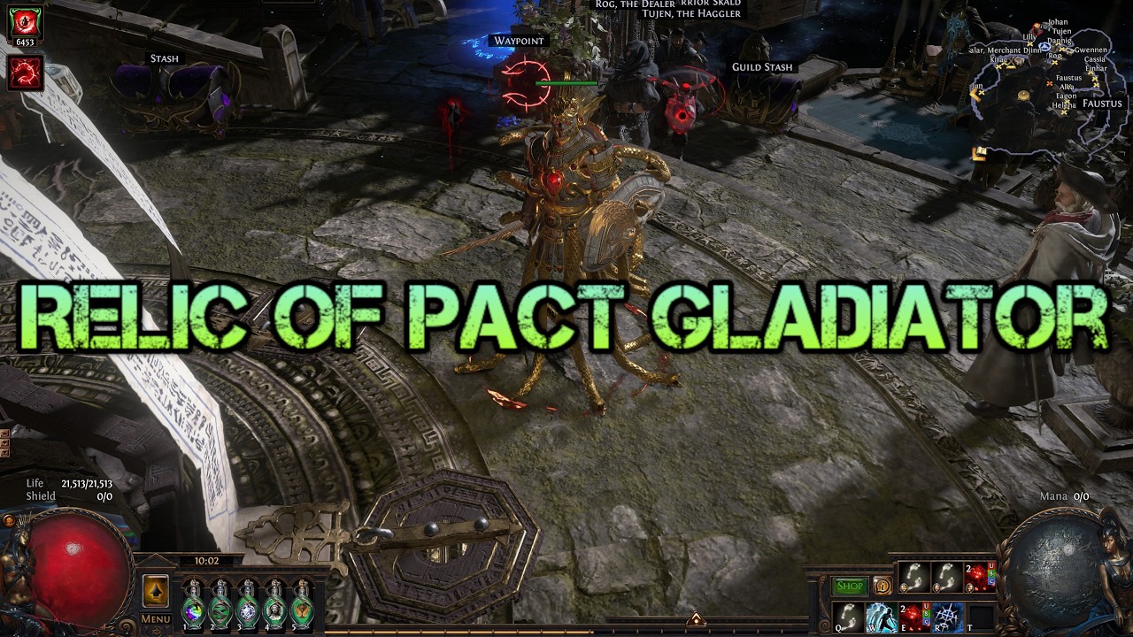 Final form of Relic of The Pact Gladiator - YouTube