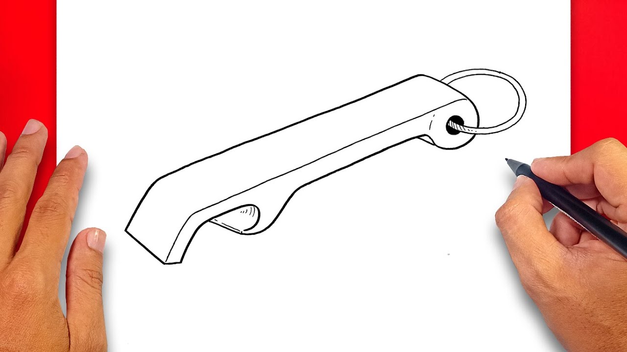 How to draw Bottle Opener Easy - YouTube