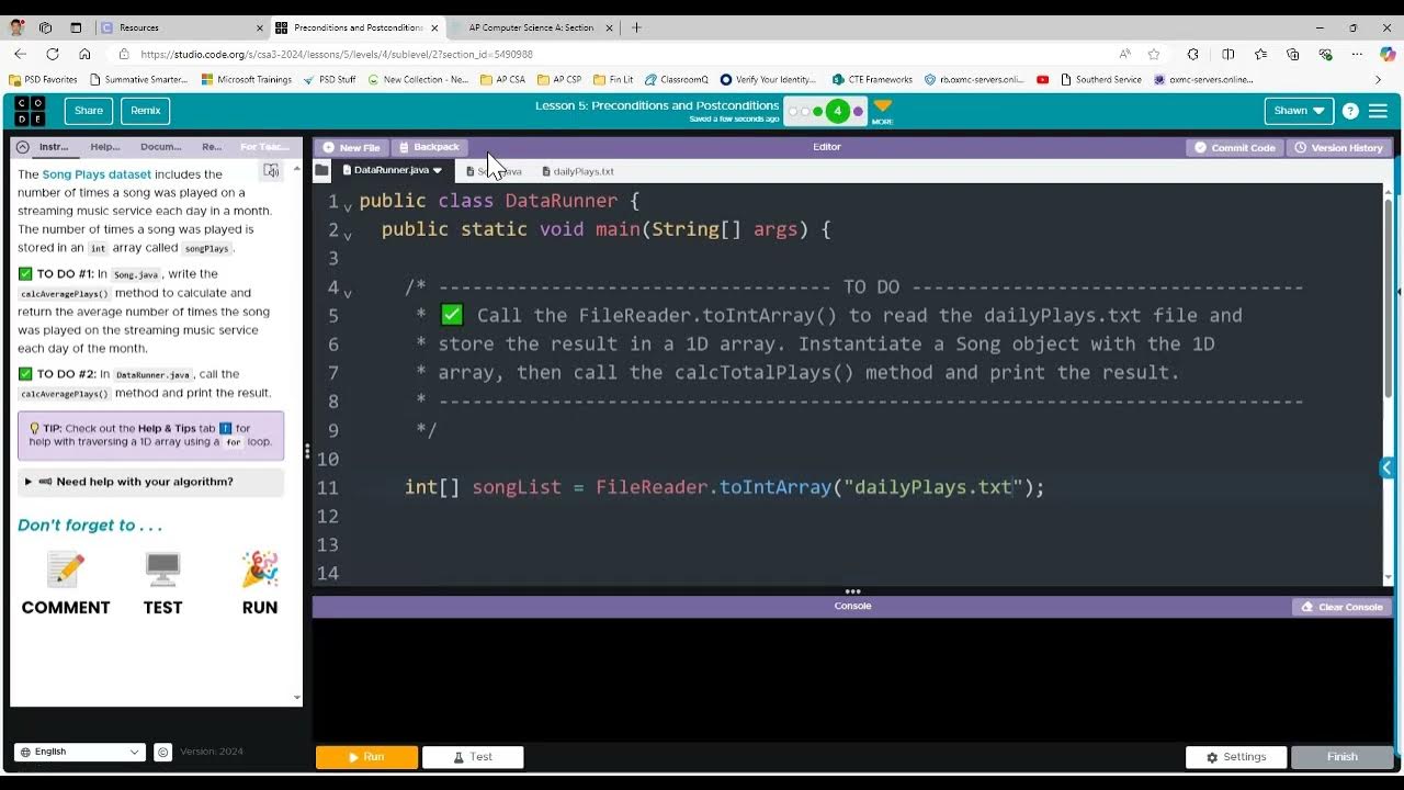 AP CSA - Unit 3 Lesson 5 - For Loops and Math - YouTube
