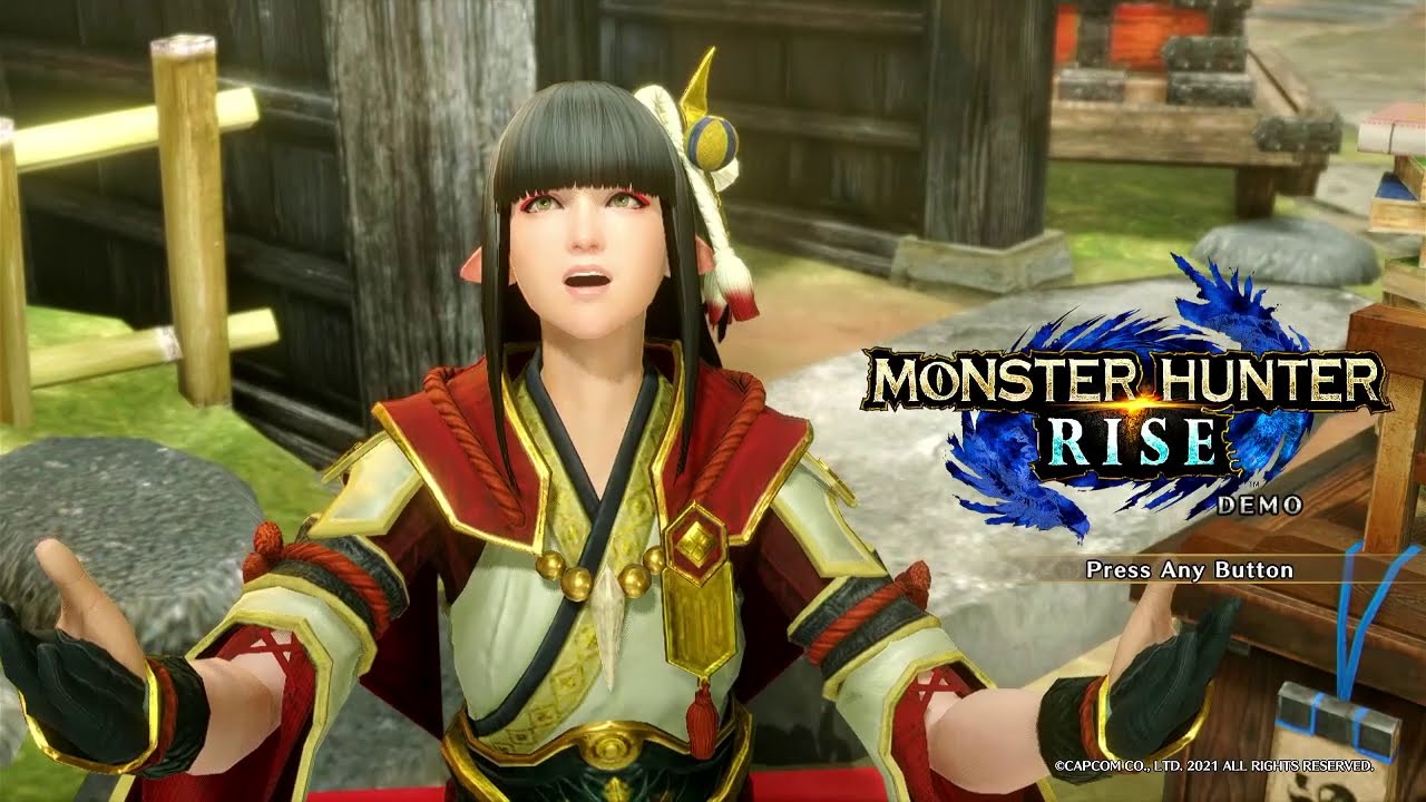 Monster Hunter Rise - Main Menu Theme - YouTube