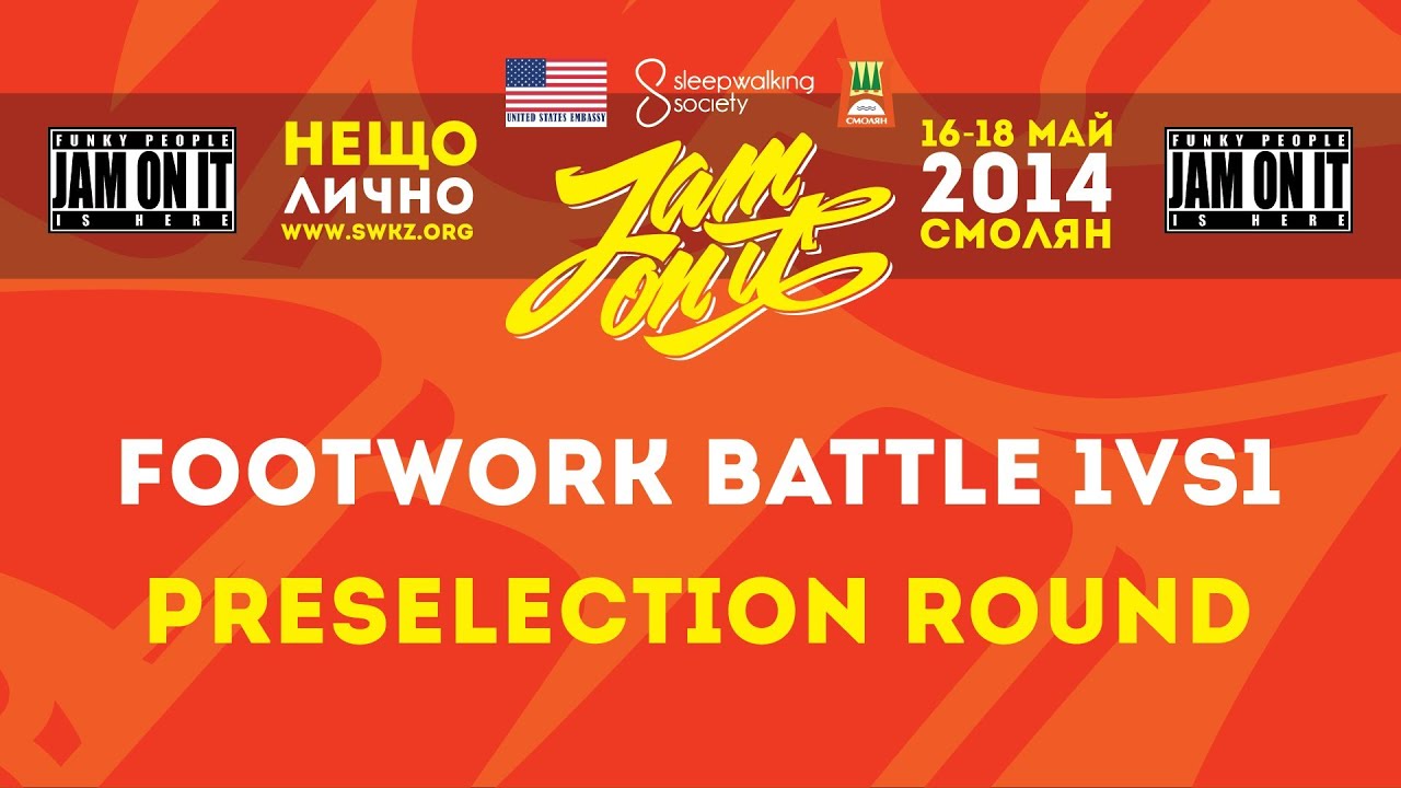 JAM ON IT 14 | Footwork Battle | Preselection Round | All Battles - YouTube