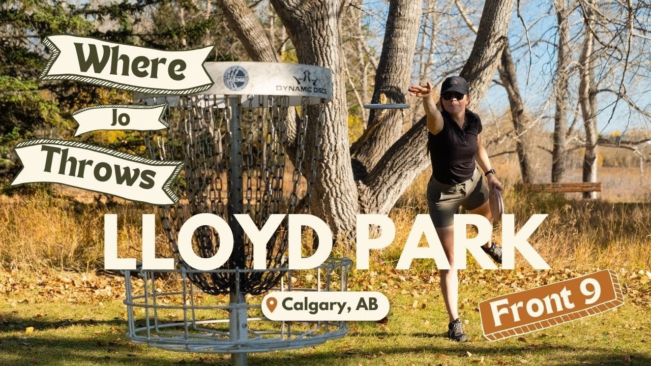Add this course to your Calgary disc golf BUCKET-LIST 📝 Lloyd Park F9 ...