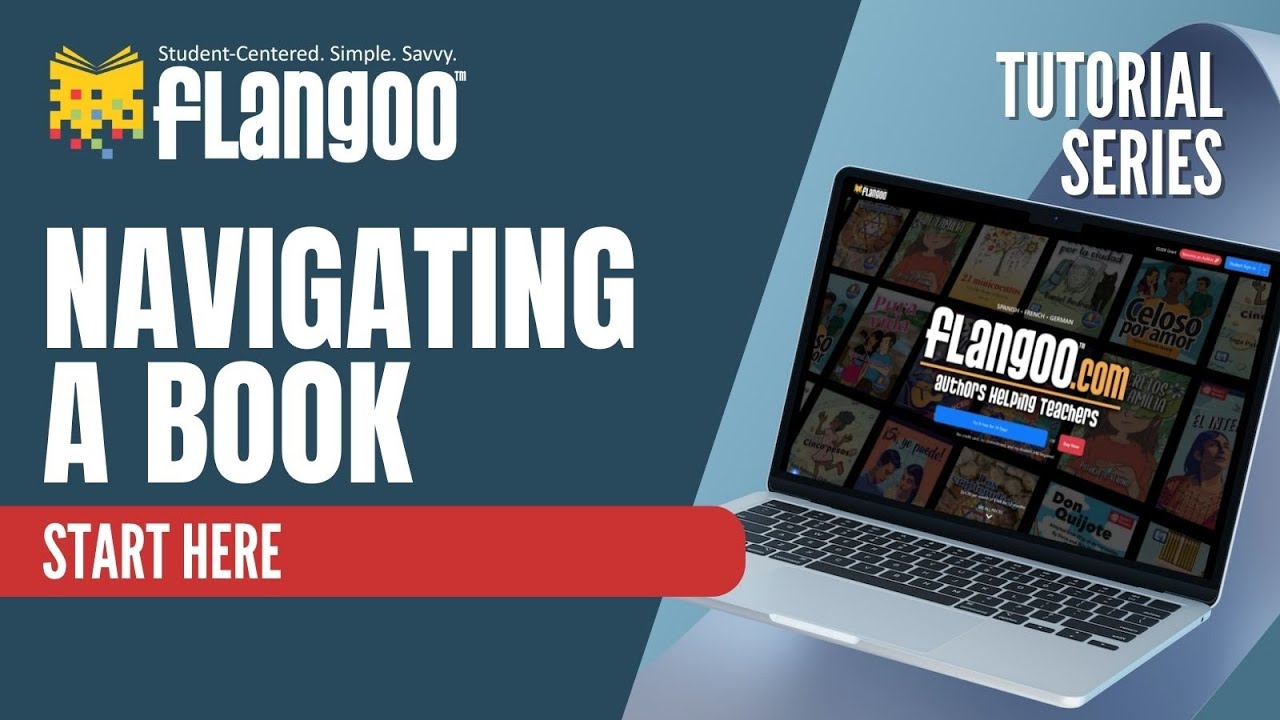 Flangoo - Navigating a Book - YouTube