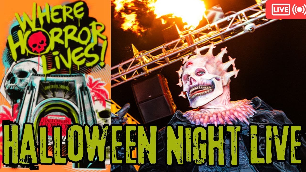 Scream-tastic Halloween Night Party at Horror Nights HHN Hollywood HHN ...