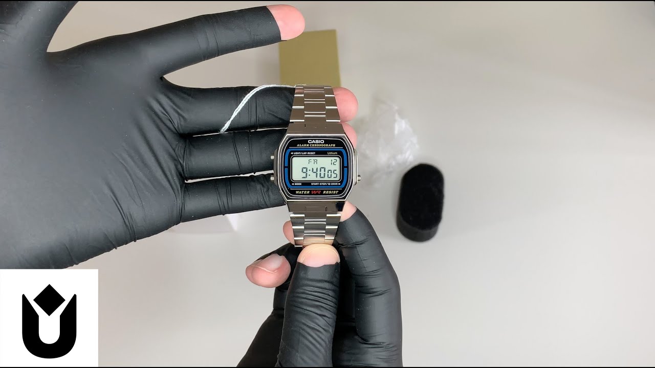 Casio Vintage Collection A164WA-1VES Unboxing [#ASMR] - YouTube