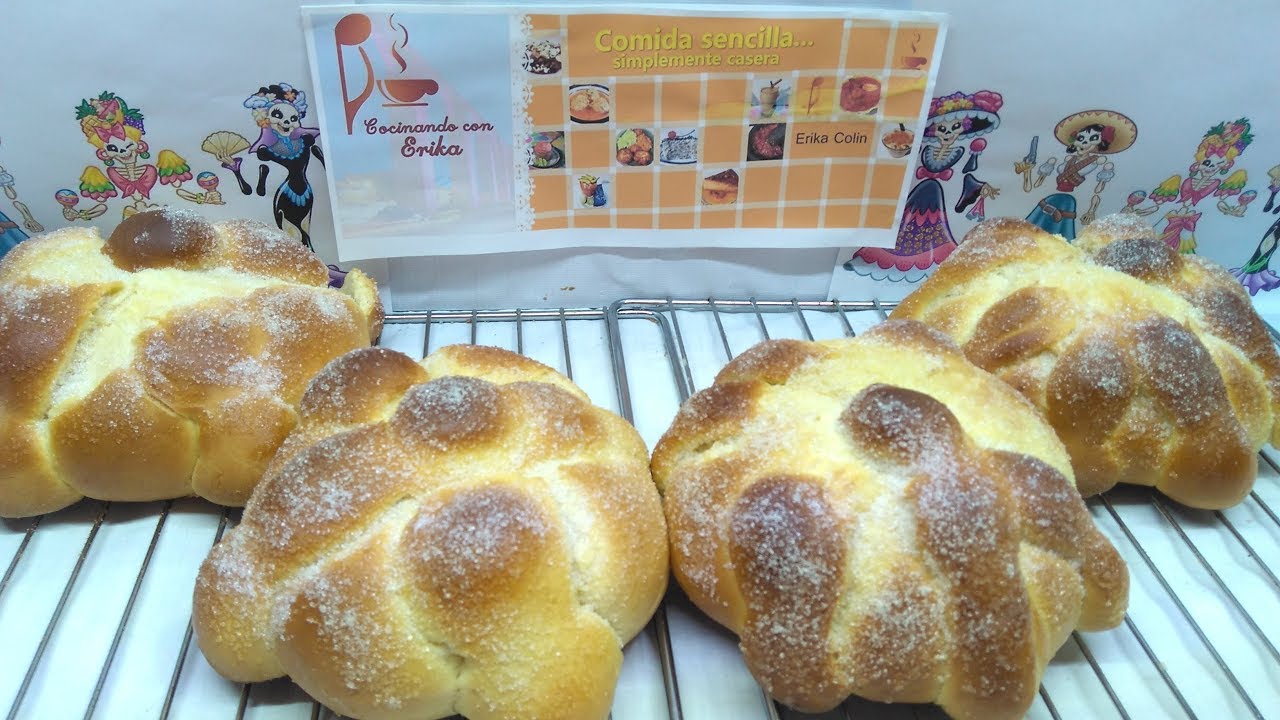 RECETA DE PAN DE MUERTO HOJALDRAS EN HORNO DE MESA ESPONJOSO Y ...