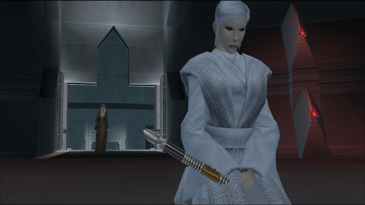 Kreia Visits Atris ┃ Knights of the Old Republic II: The Sith Lords ...