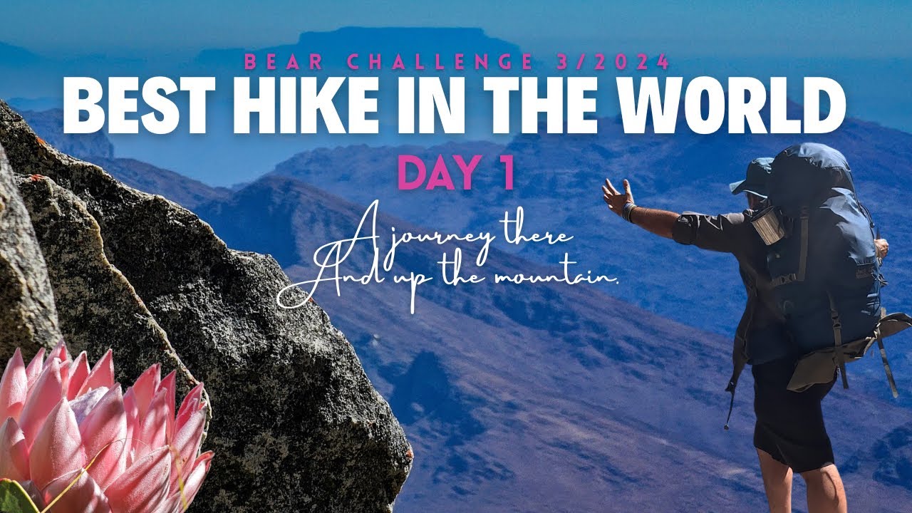 The greatest hike in my world day 1 , Up up and away - YouTube