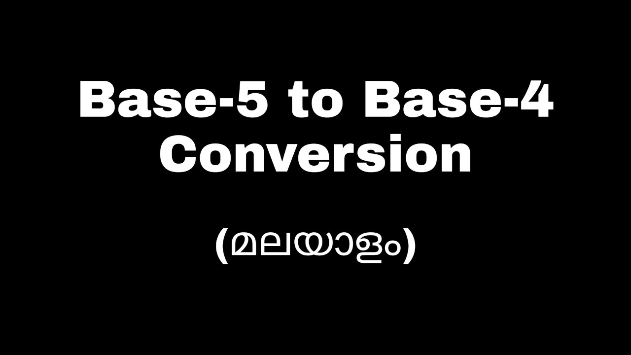 Base 5 To Base 4 Conversion YouTube base-5-to-base-4-conversion-youtube
