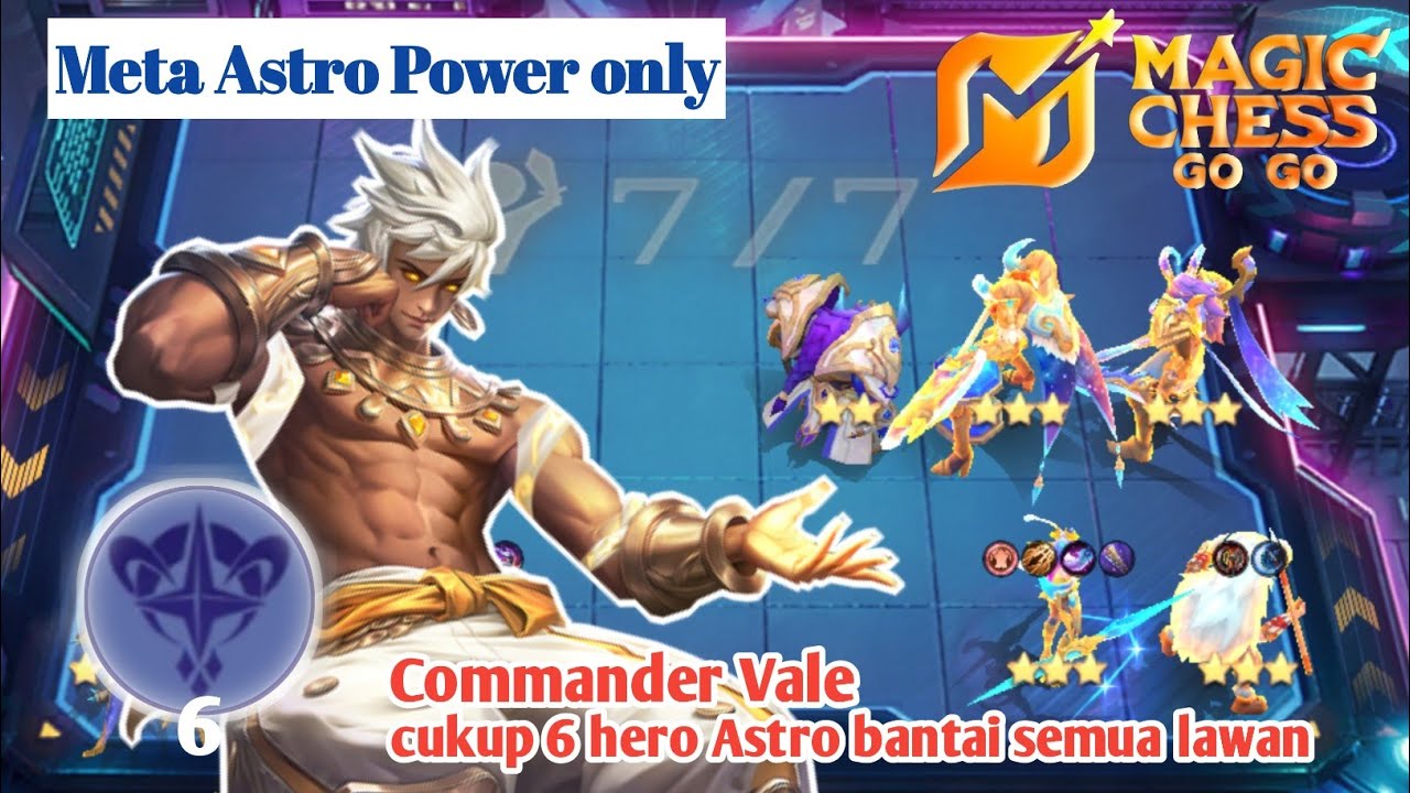 Magic Chess GoGo, 6 Astro Hyper Karina Dauntless full damage - YouTube