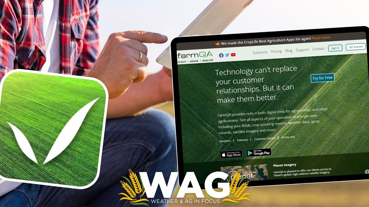🚜📱 FARMQA: Your one stop digital Crop & agronomy APP (6-1-23)🚜📱 - YouTube