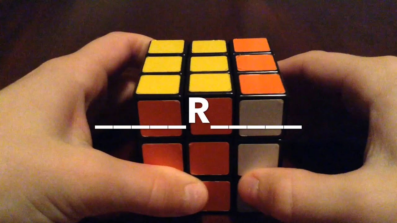 How to Follow Algorithms for the (3x3x3) Rubik's Cube - YouTube