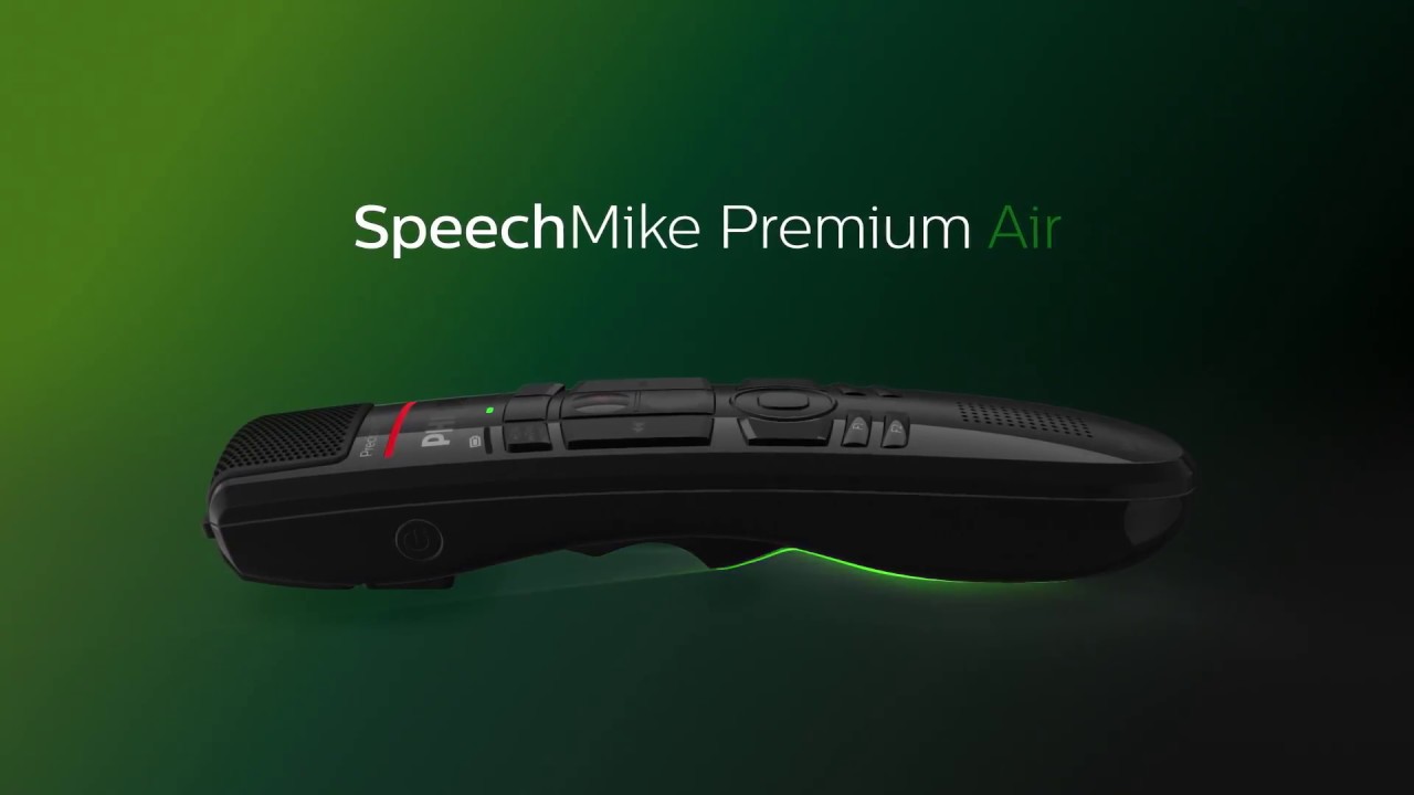 Philips SpeechMike Premium Air : The new wireless dictation microphone ...
