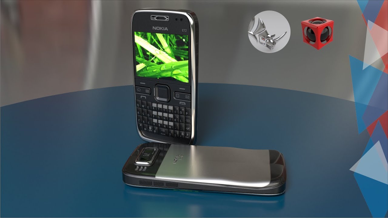 Cellphone Nokia - Rhinoceros 3D Speed Modeling - YouTube